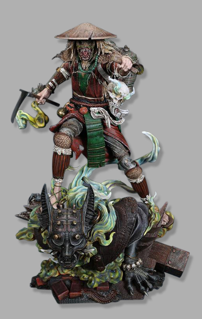 Estátua Espantalho Samurai Series - DC Comics - Premium Collectibles ...