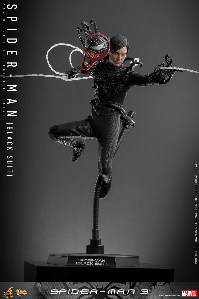 Spider-Man (Black Suit) Deluxe - Spider-man 3 - Sixth Scale - Hot Toys ...