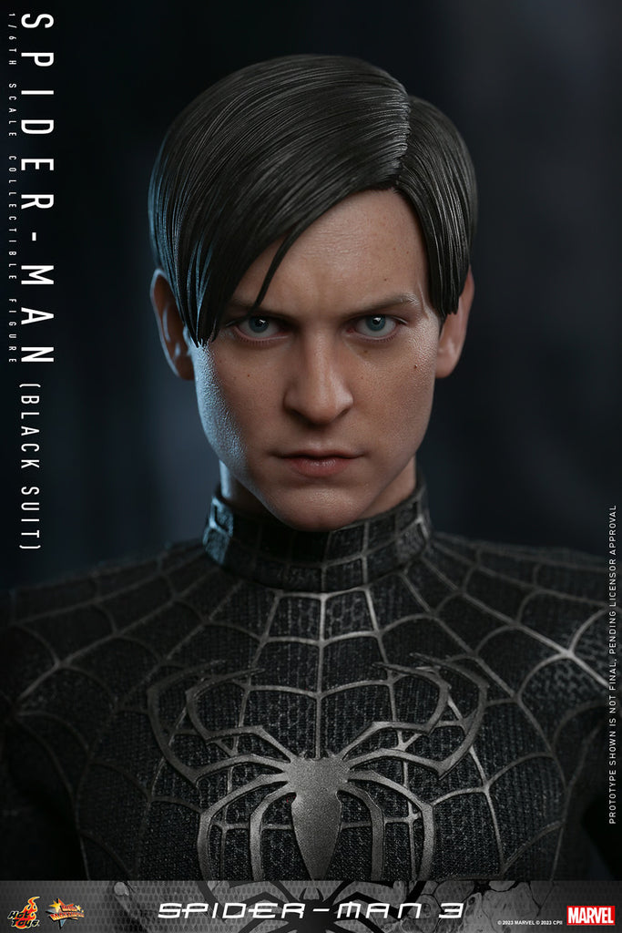 Spider-Man (Black Suit) Deluxe - Spider-man 3 - Sixth Scale - Hot Toys ...