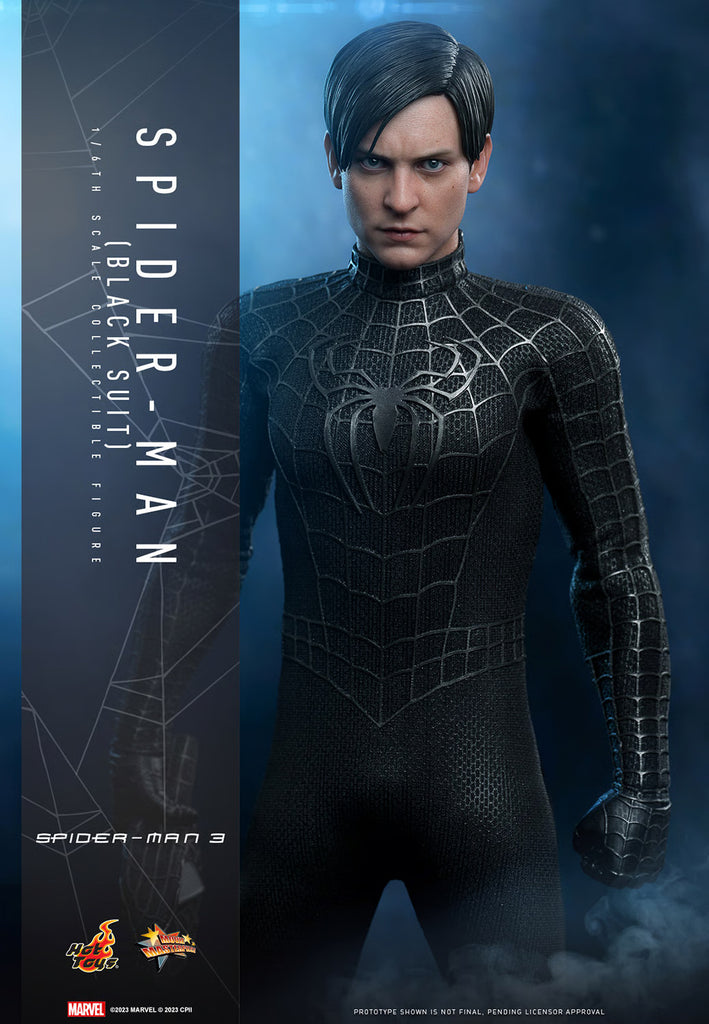 Spider-Man (Black Suit) Deluxe - Spider-man 3 - Sixth Scale - Hot Toys ...