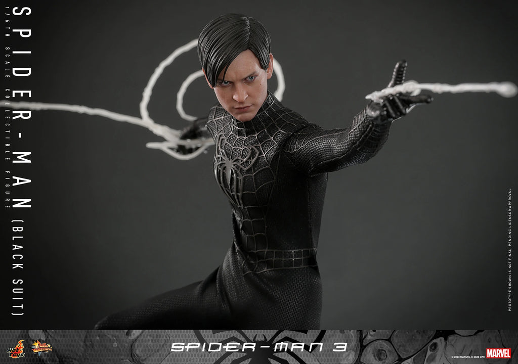 Spider-Man (Black Suit) Deluxe - Spider-man 3 - Sixth Scale - Hot Toys ...