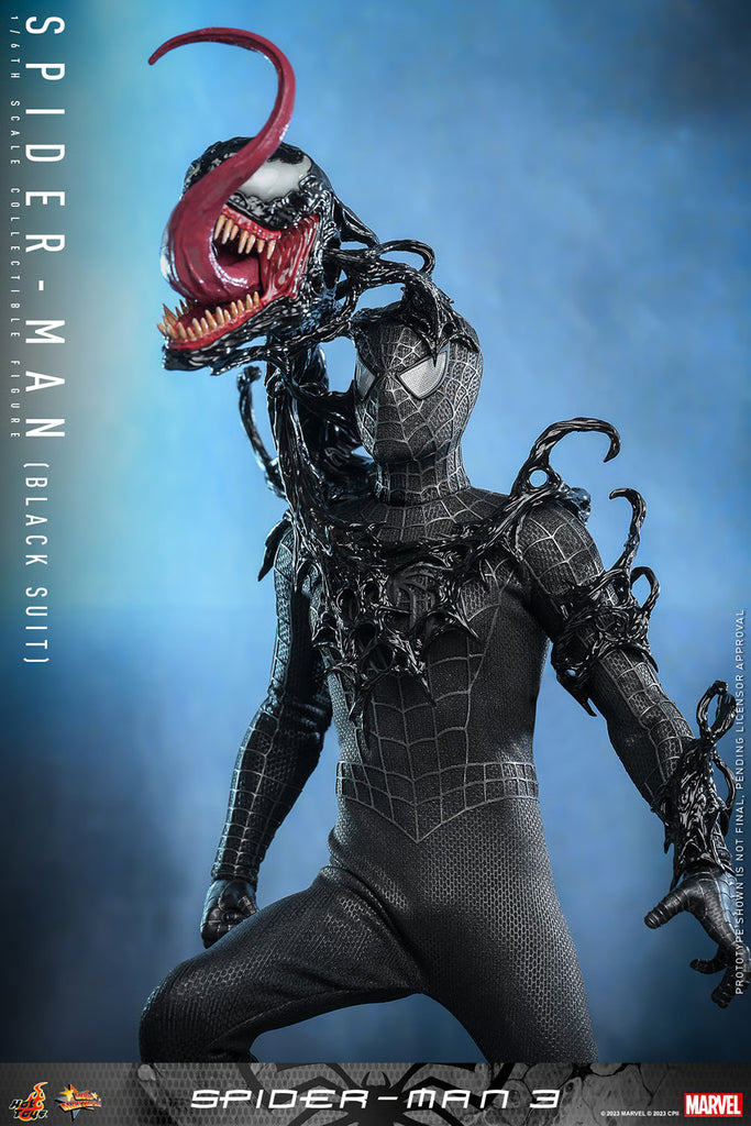 Spider-Man (Black Suit) Deluxe - Spider-man 3 - Sixth Scale - Hot Toys ...